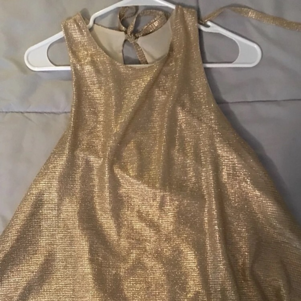 Gold Formal Dress - Gem